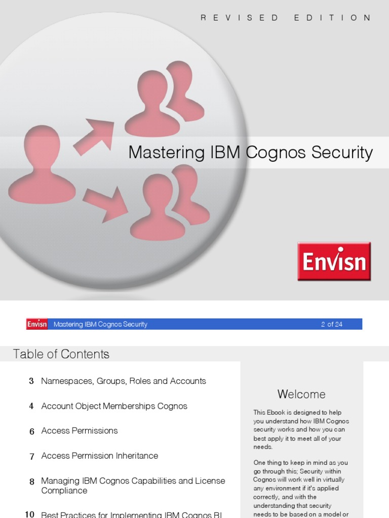 Mastering Ibm Cognos Security Pdf Namespace Authentication