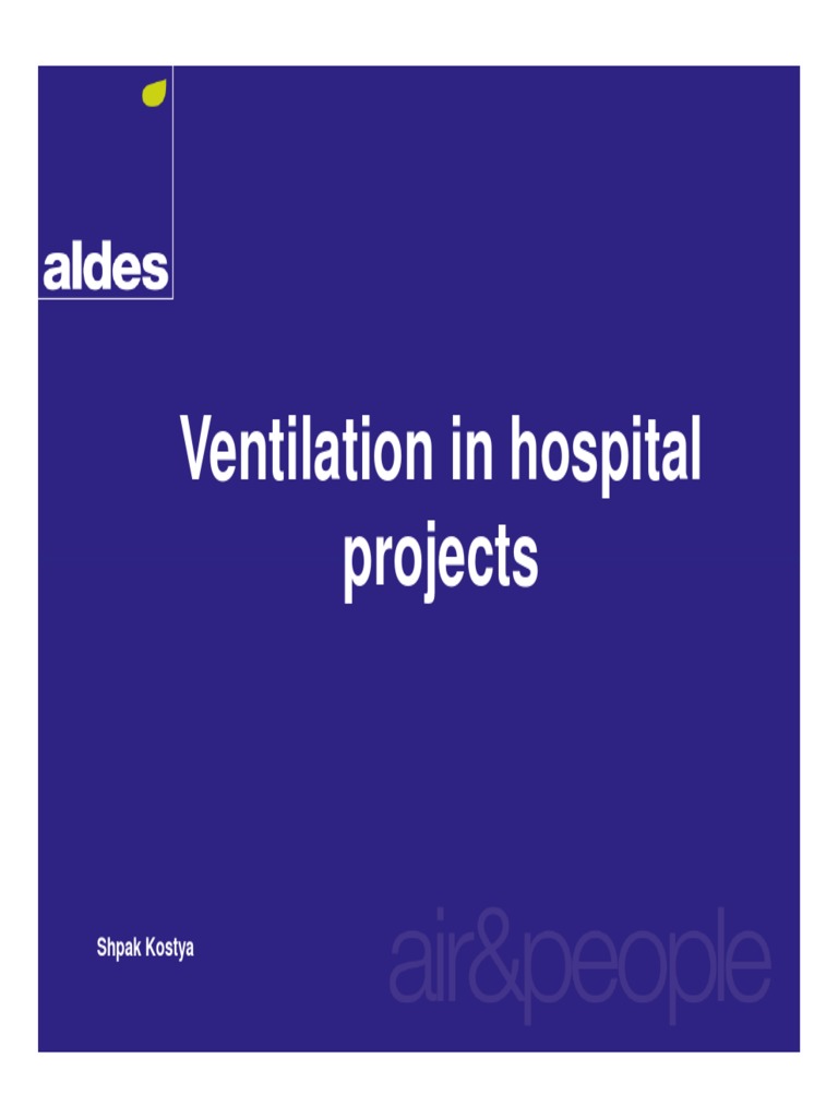 Hospital Ventilation Systems Overview | PDF | Ventilation (Architecture ...