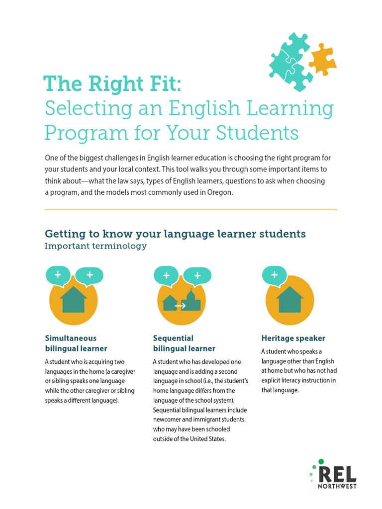 Selecting An English Learning Program For Your Students | Download Free ...