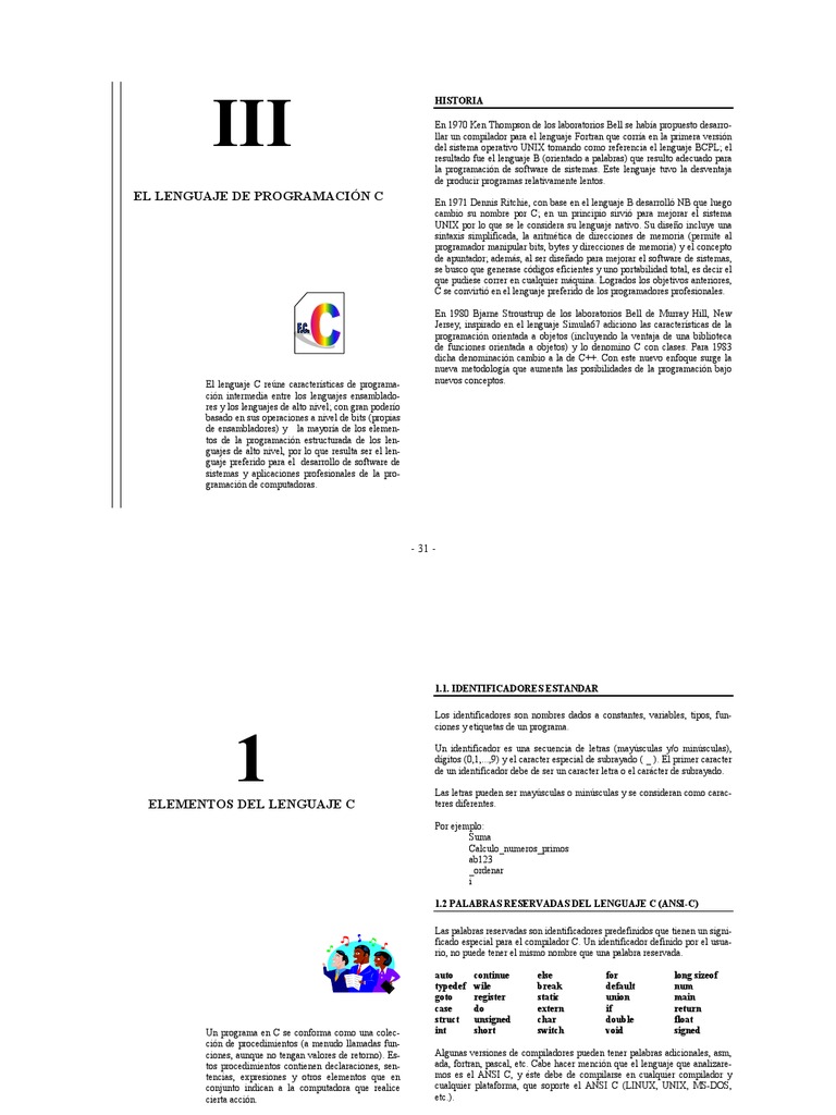 Programacion en C++ | PDF | Lenguaje de programación | C (lenguaje de ...