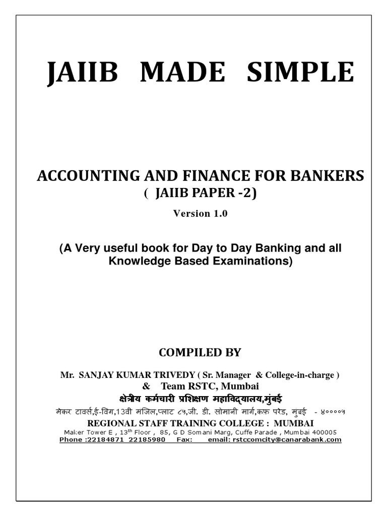 Jaiib Made Simple Jaiib Book 2 PDF | PDF | Bonds (Finance) | Discounted ...