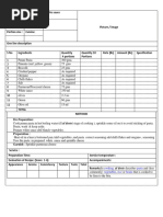 Standardized Recipe Guidelines | PDF | Recipe | Restaurants