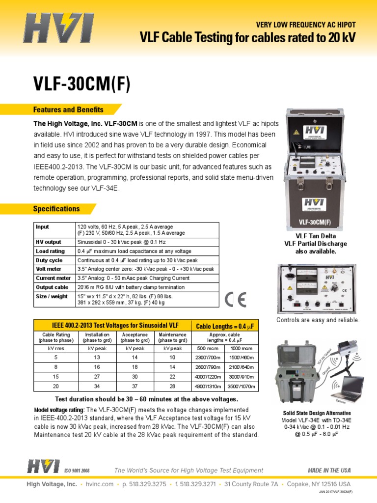 VLF 30CM (F) | PDF | Alternating Current | Electrical Engineering