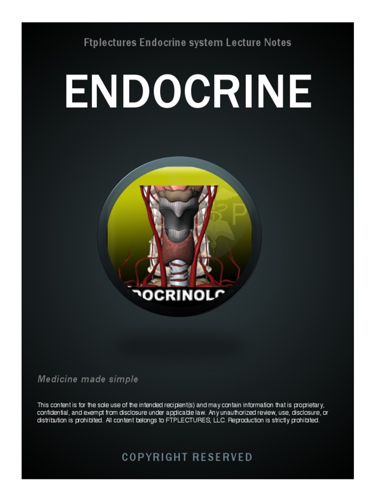 Endocrine: Ftplectures Endocrine System Lecture Notes | PDF | Adrenal ...
