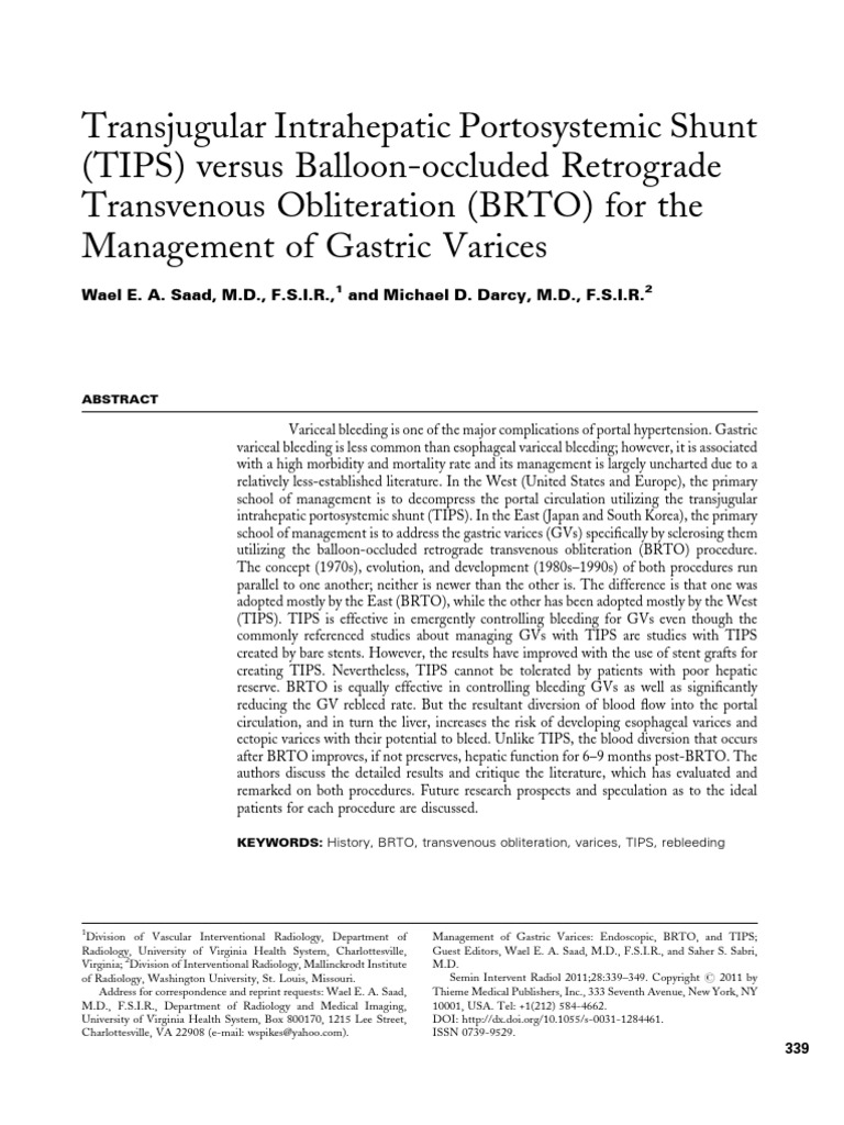Tips Vs Brto | PDF | Digestive Diseases | Digestive System