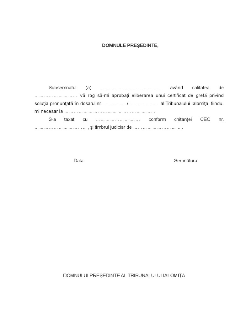 Cerere eliberare certificat de grefa privind solutia pronuntata (1).doc