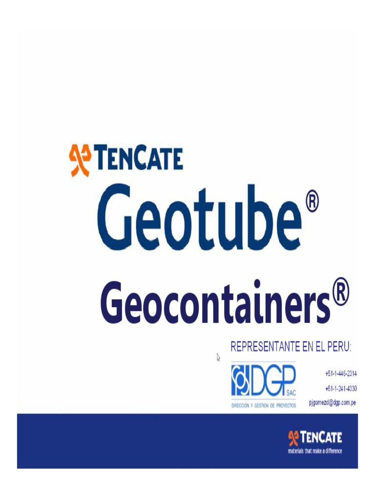 TenCate Geocontainer | PDF