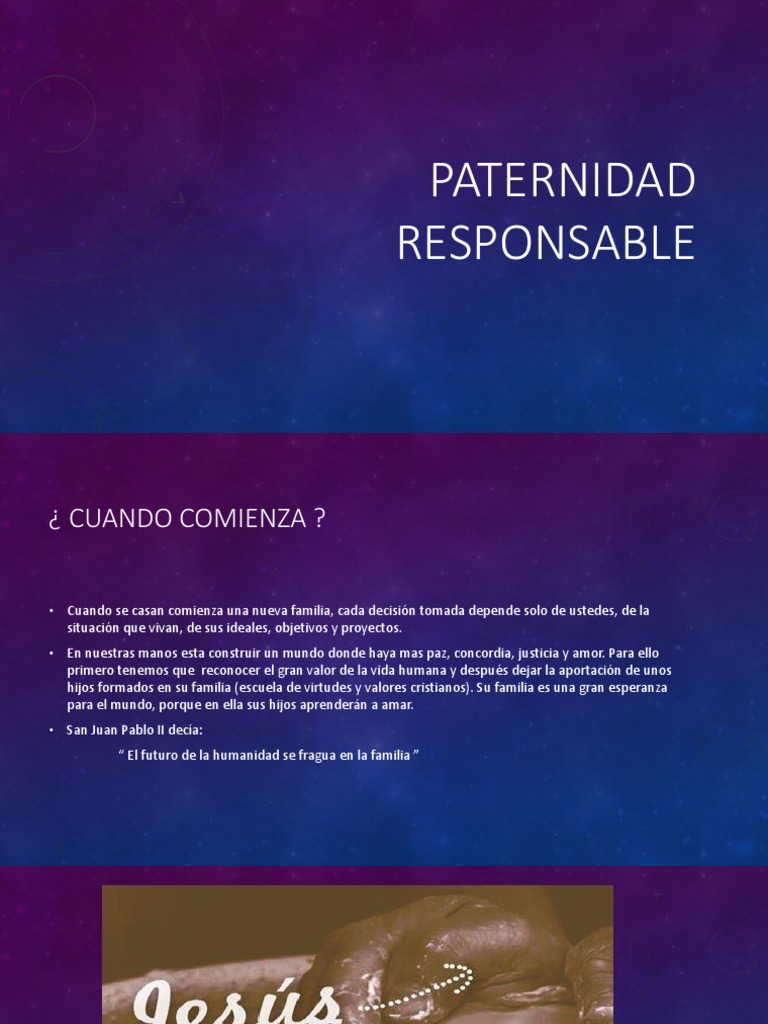 Paternidad Responsable | PDF | Familia | Amor