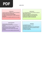 Matriz FODA (Maxi-Mini) | PDF