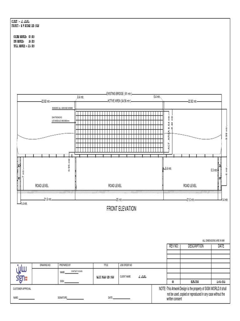 Front Elevation: Road Level Road Level Road Level | PDF