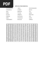 Sopa de Letras de Metodos de Conservacion de Alimentos | PDF | Ciencia ...