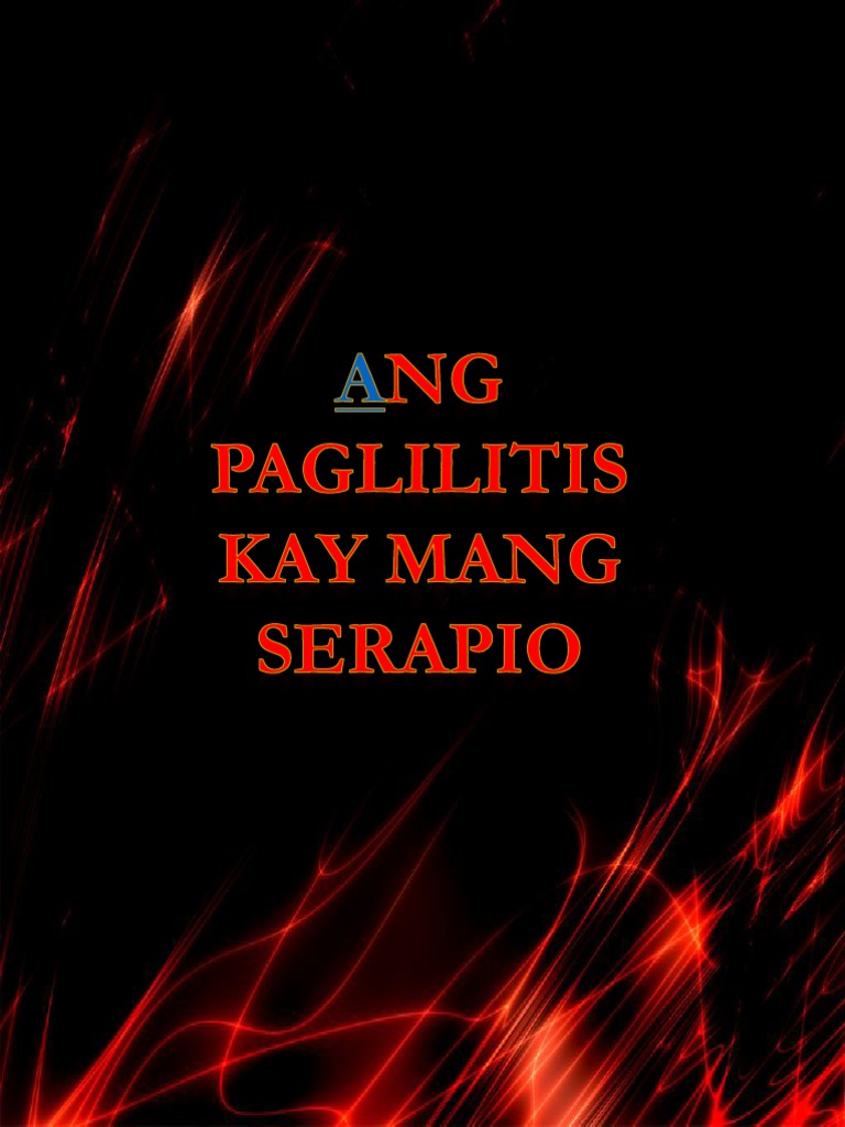 Ang Paglilitis Kay Mang Serapio | PDF