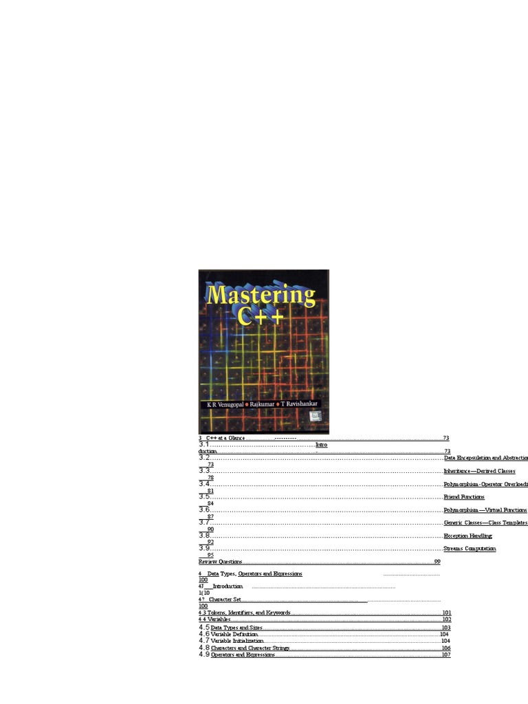 Cpp Integer Computer Science Data Type