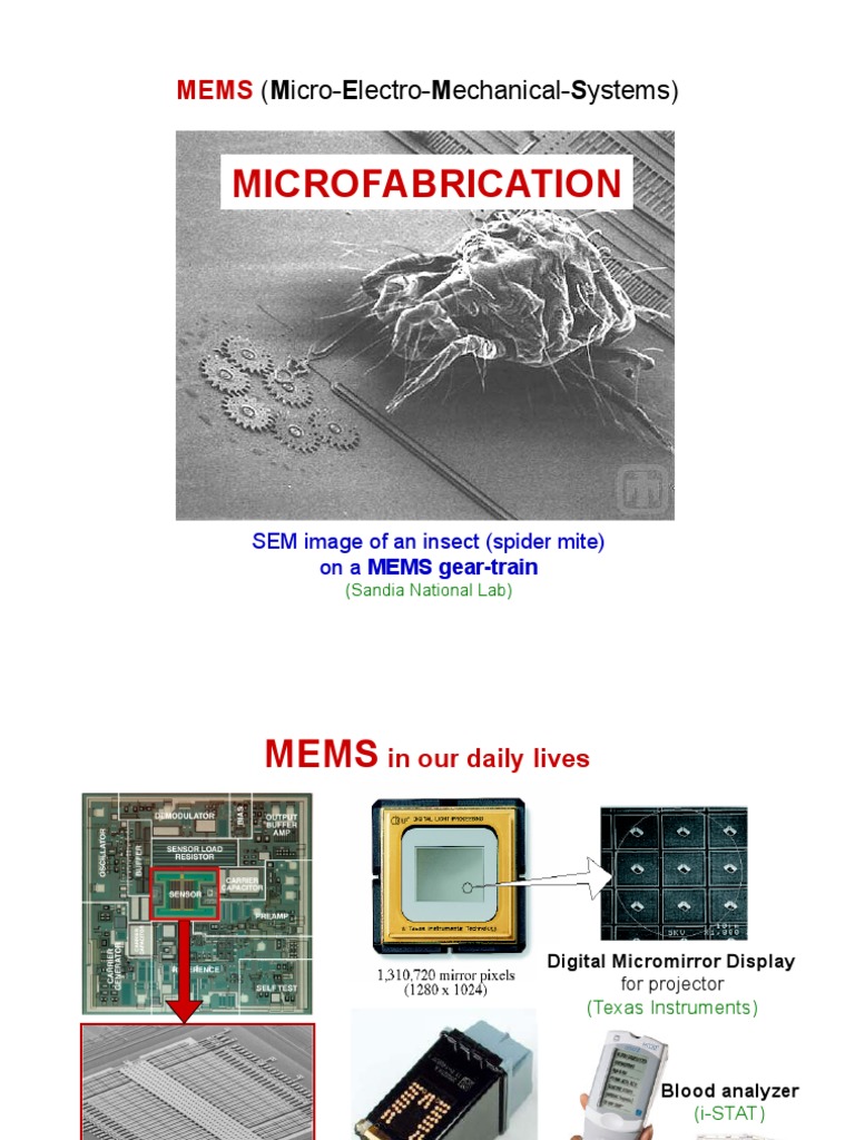 Introduction To Microfabrication | PDF | Microelectromechanical Systems | Integrated Circuit