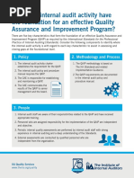 IIA Maturity Model PDF | PDF | Internal Audit | Audit