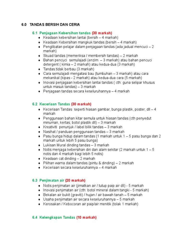 Penjagaan dan Keceriaan Tandas | PDF