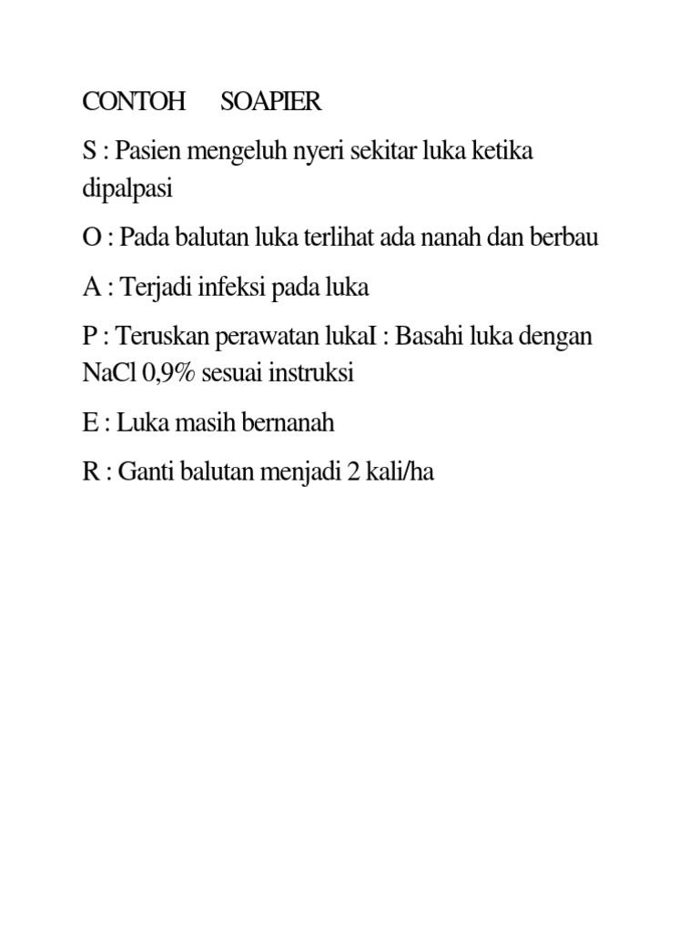 Contoh Soapier | PDF