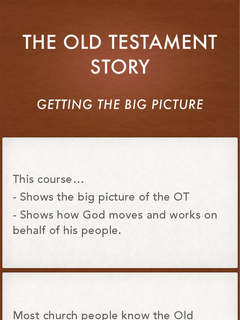 Overview of Old Testament Stories | PDF | Garden Of Eden | Cain And Abel