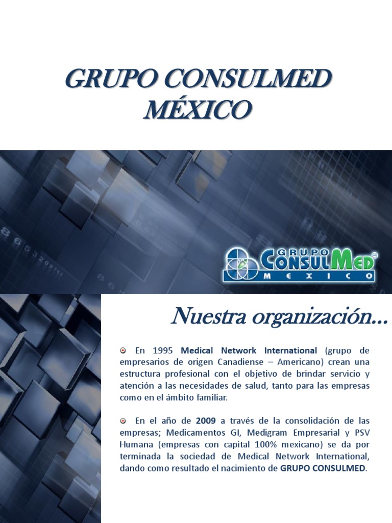 Servicios De Salud Integral Consulmed Pdf Hospital Farmacéutico