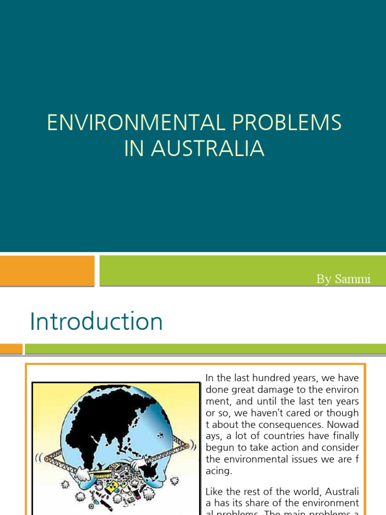 Environmental Problems in Australia | PDF | Deforestation | Pollution