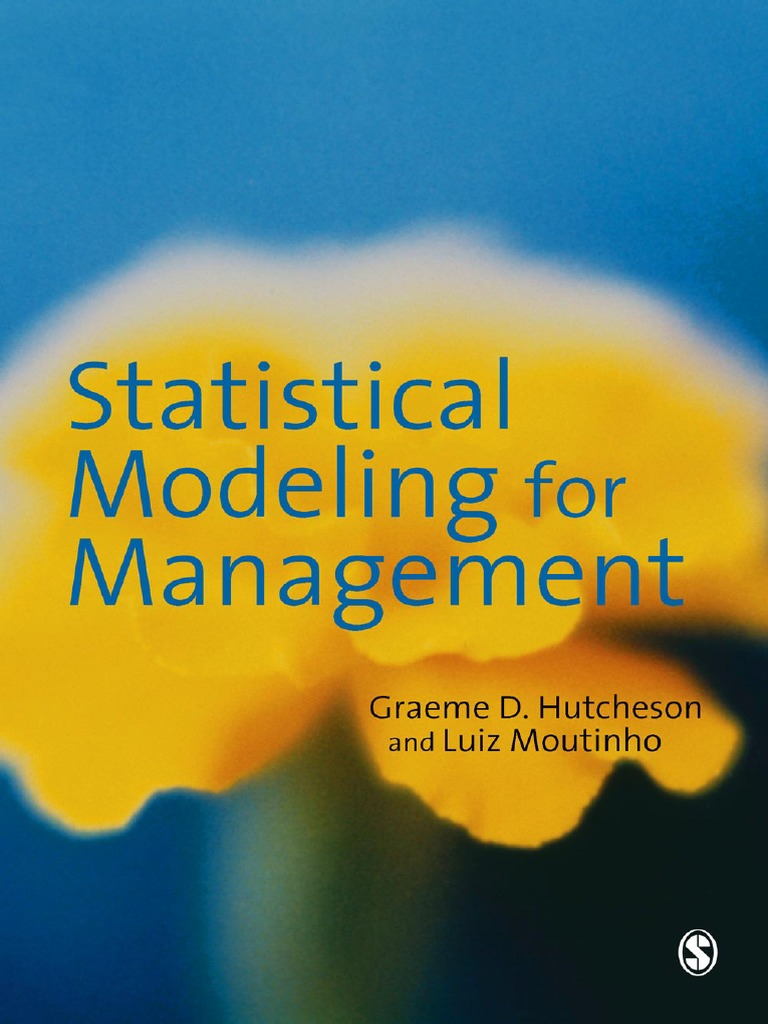 Statistical Modeling For Management | PDF | Logistic Regression ...