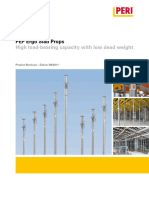 PERI Formwork and Shoring Design Manual | PDF