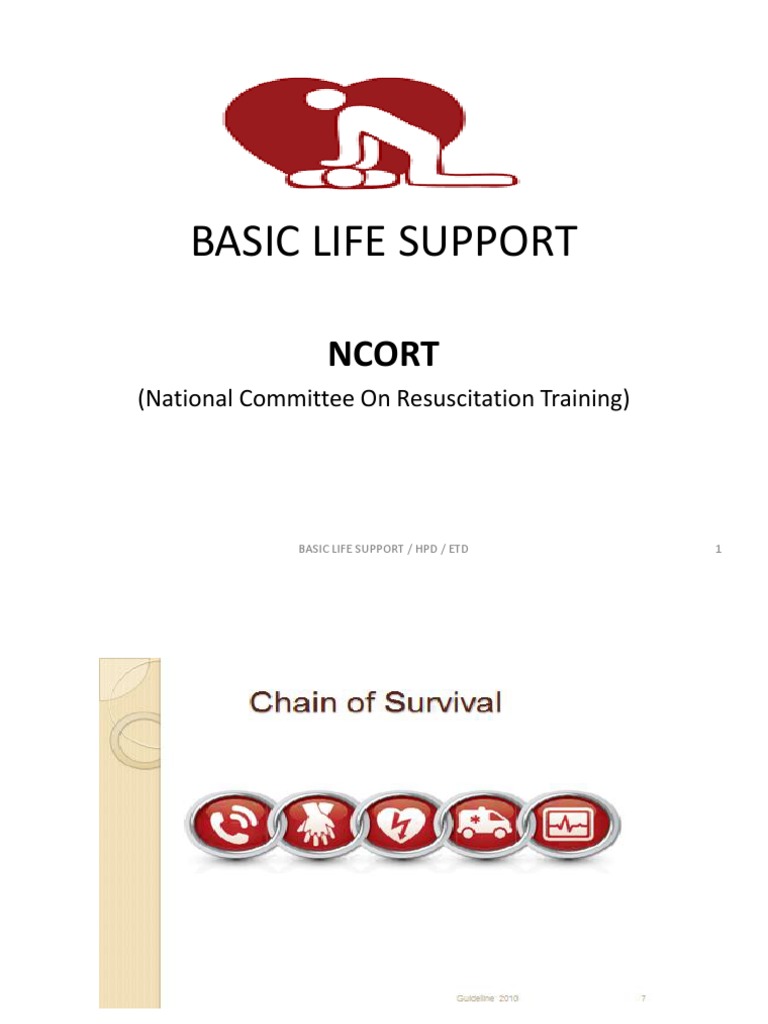 Basic Life Support Ncort HPD 2015 | PDF | Cardiopulmonary Resuscitation ...