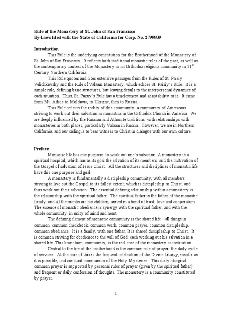 The Prayer Rule of The Theotokos | PDF | Monk | Abbot