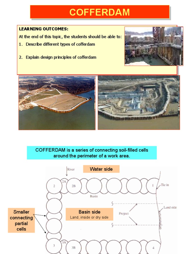 Cellular Cofferdam | PDF | Materials | Structural Engineering