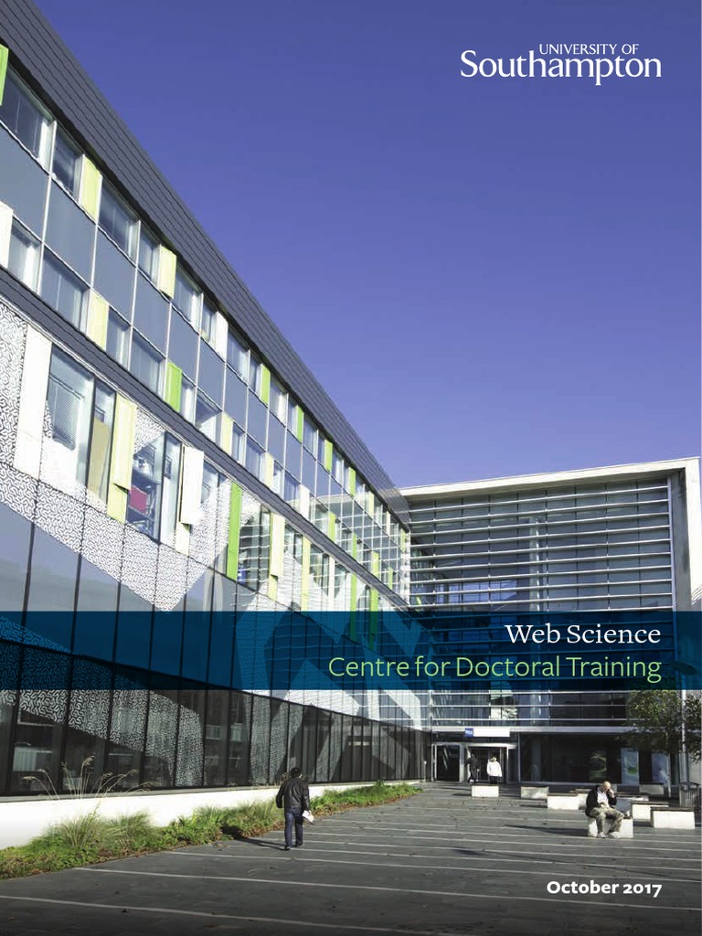 Web Science Centre For Doctoral Training 2017-2018 Research Booklet ...
