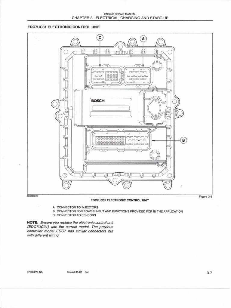 EDC7UC31 PINOUT