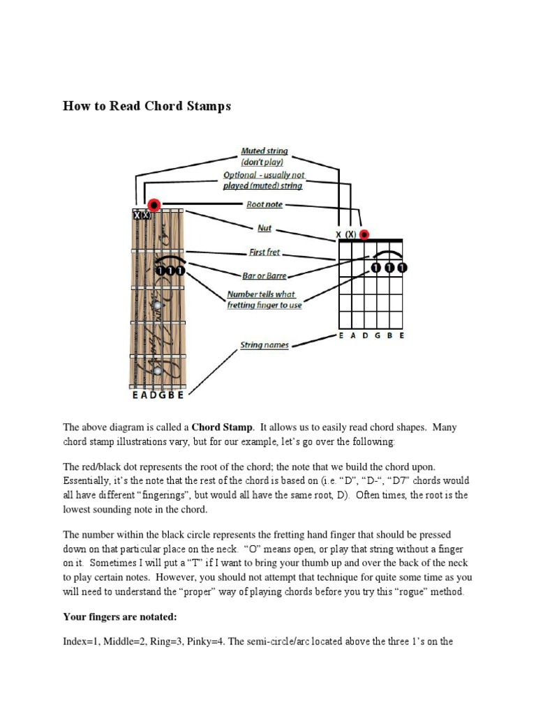 10 How To Read Chord Stamps | PDF