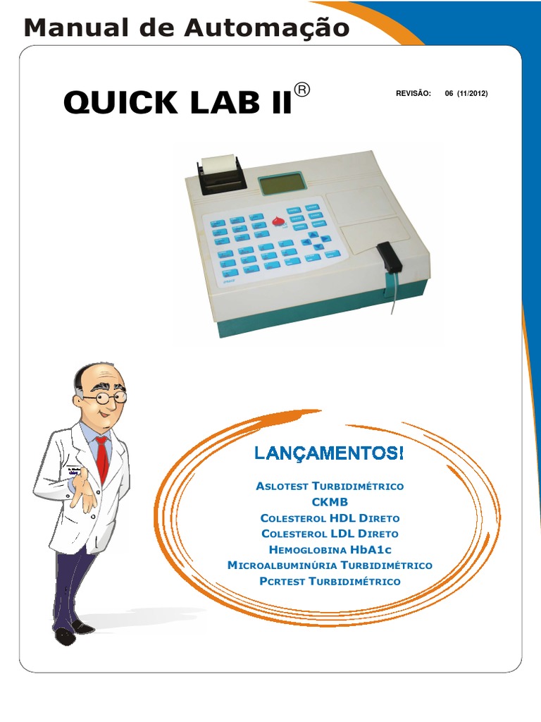 Manual QUICK LAB II REV-06 11-2012 Doles PDF | PDF | Parâmetro ...