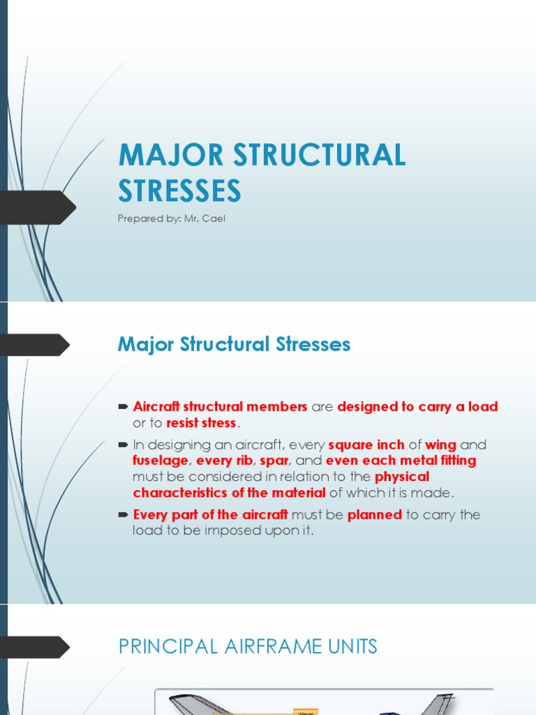 Major Structural Stresses | PDF | Stress (Mechanics) | Strength Of ...