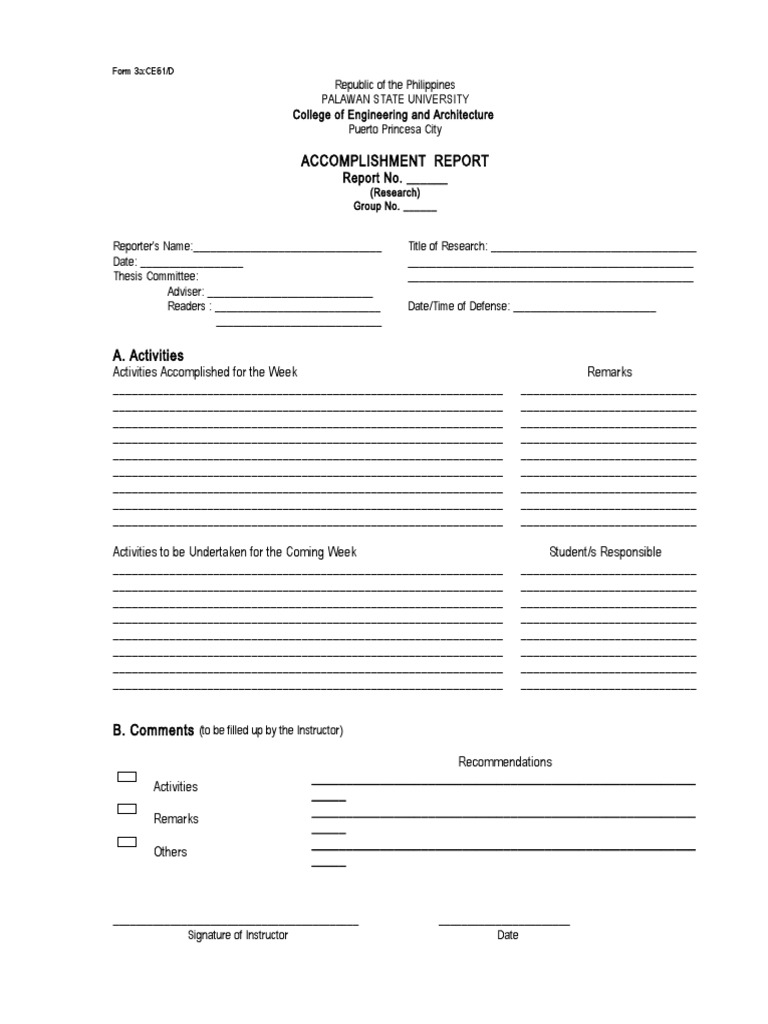 Form 3a Accomrepresearch | PDF | Educational Assessment And Evaluation ...