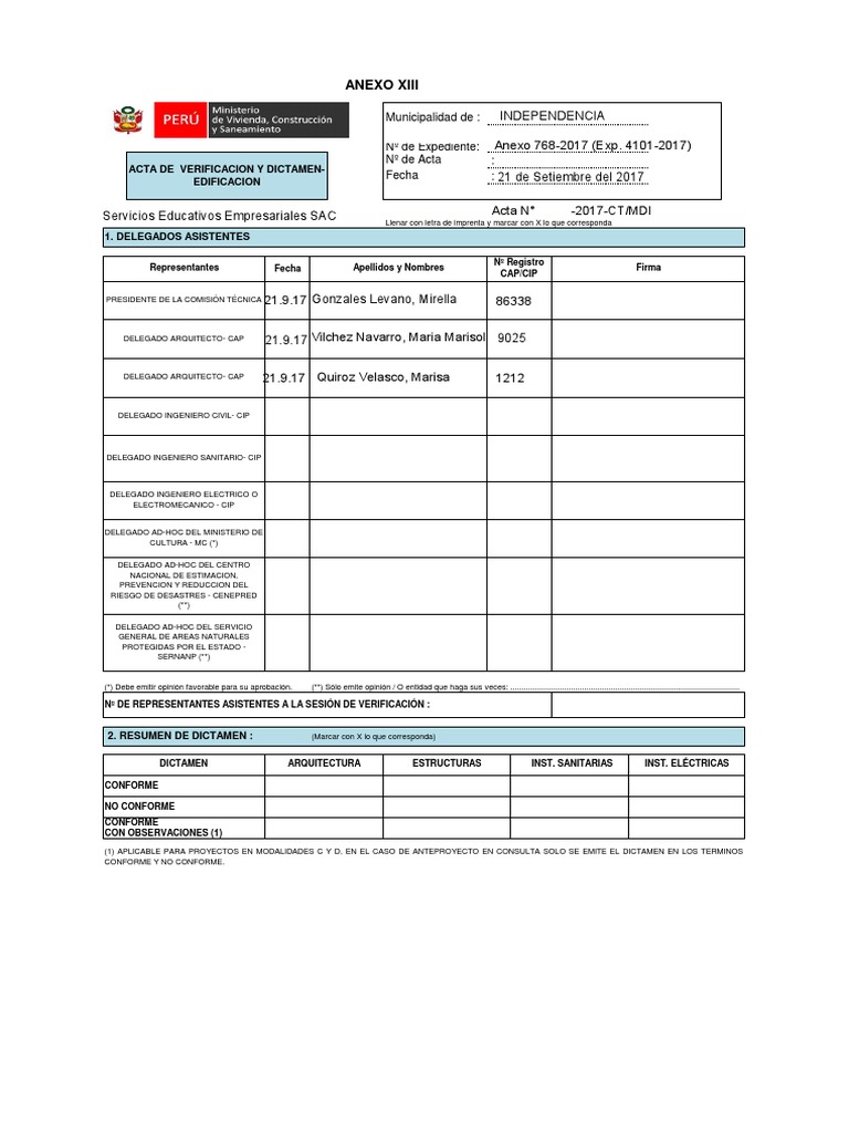 Anexo XV Carta de Seguridad de Obra | Gobierno | Política