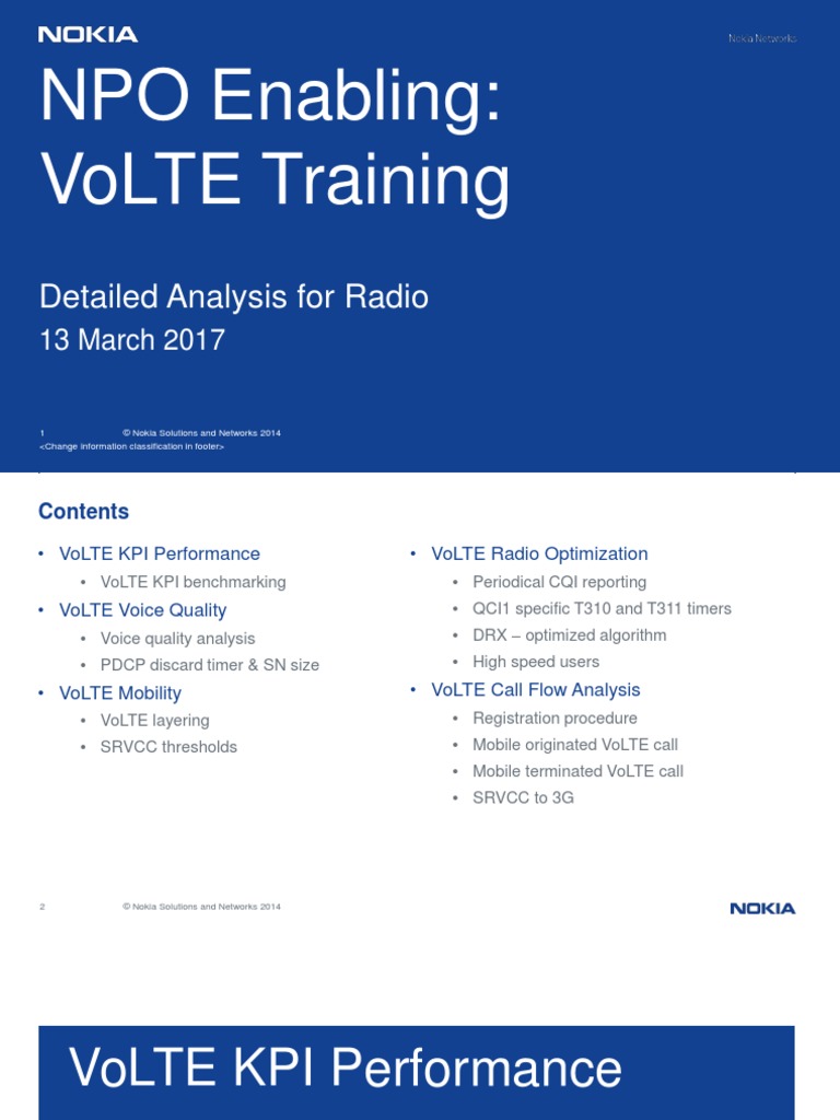 VoLTE Training 2017 NAM | PDF | Session Initiation Protocol | Transmission Control Protocol