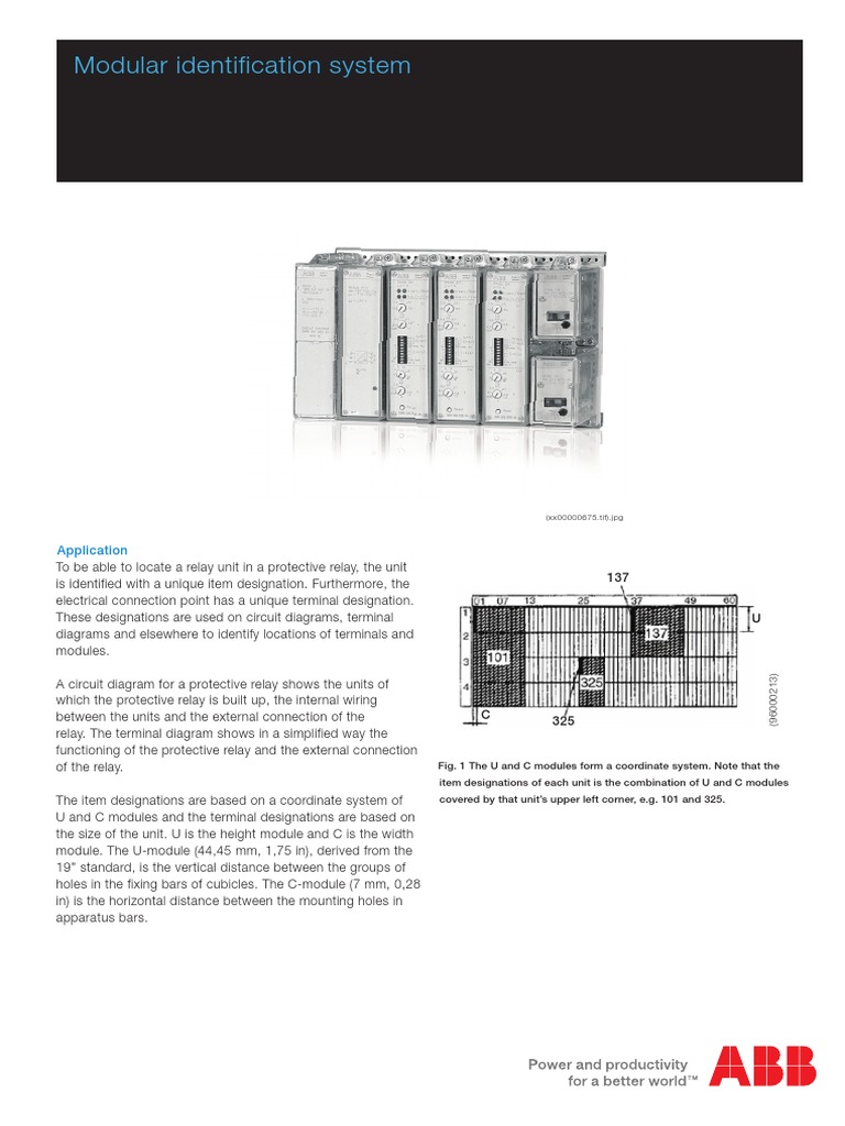 Abb Combiflex Identification | PDF | Relay | Electrical Equipment