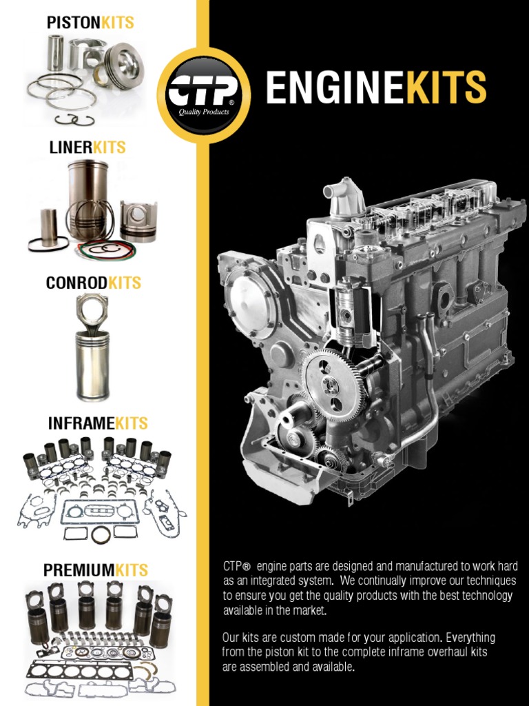 CTP Kits Engine | PDF | Piston | Internal Combustion Engine
