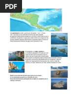 Diferencias entre cabo, península y golfo | PDF