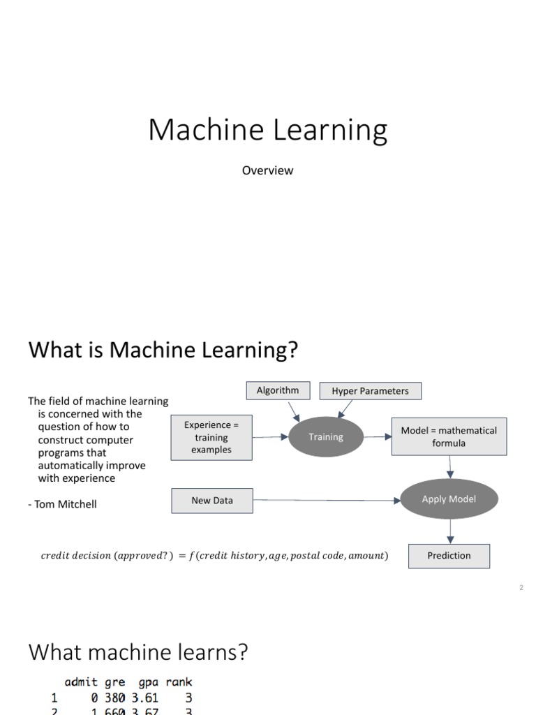 Machine Learning Tutorial | PDF | Support Vector Machine | Principal ...