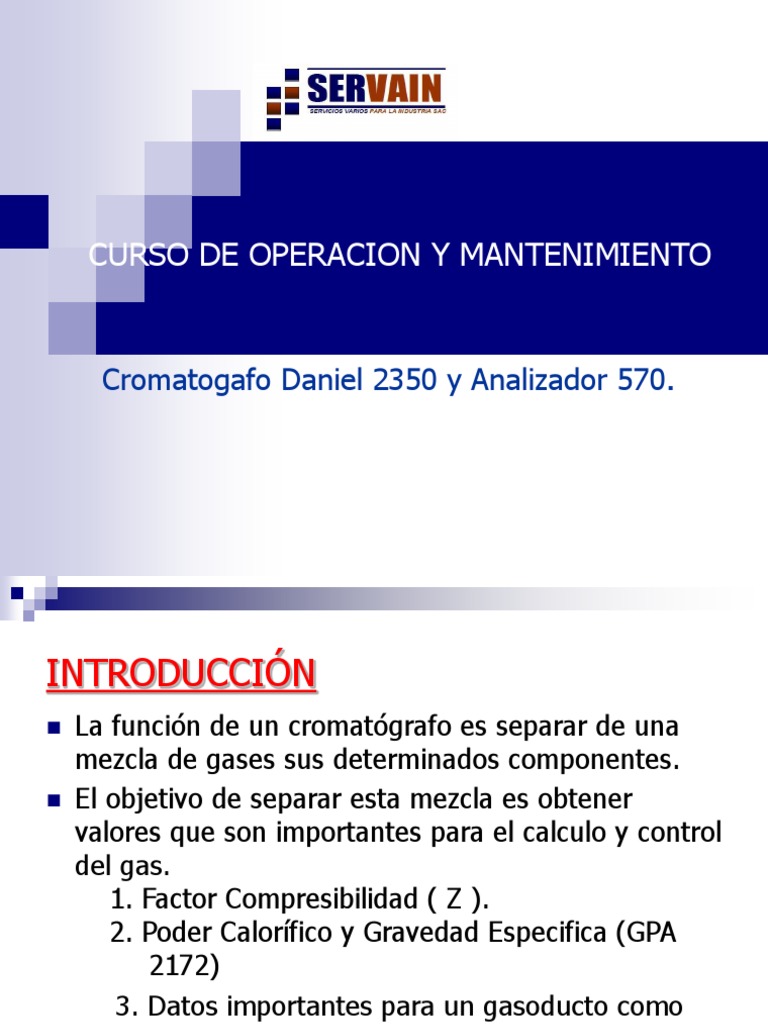 Curso de Cromatografía de Gases | PDF | Helio | Gases