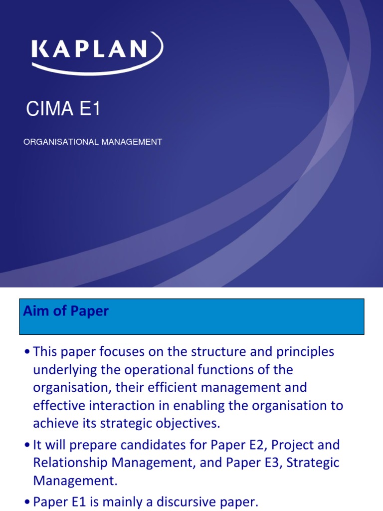 Cima E1 Slides Jun 15 | PDF | Corporate Governance | Big Data