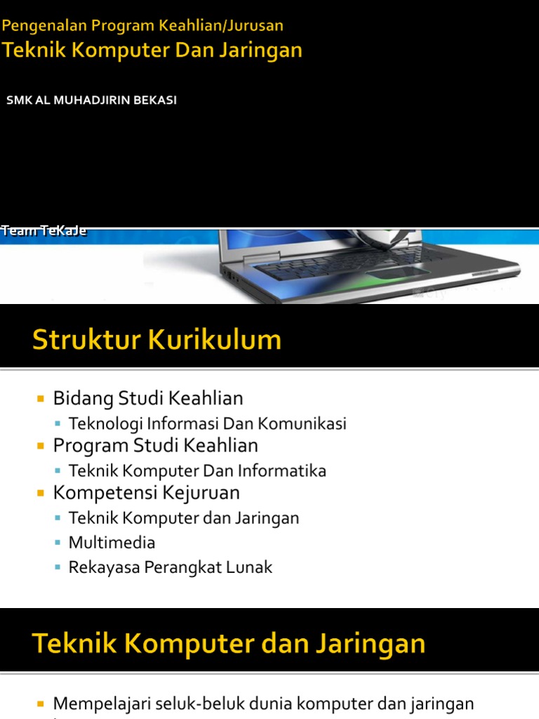 Presentasi Jurusan TKJ | PDF