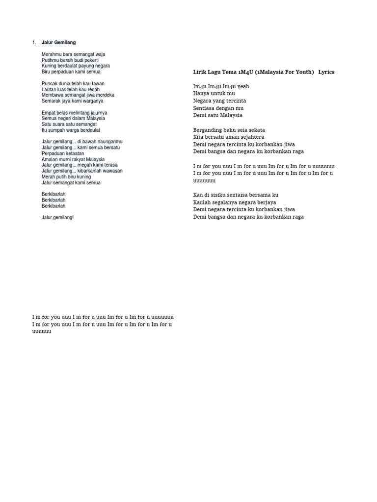 Lirik Lagu Koir | PDF