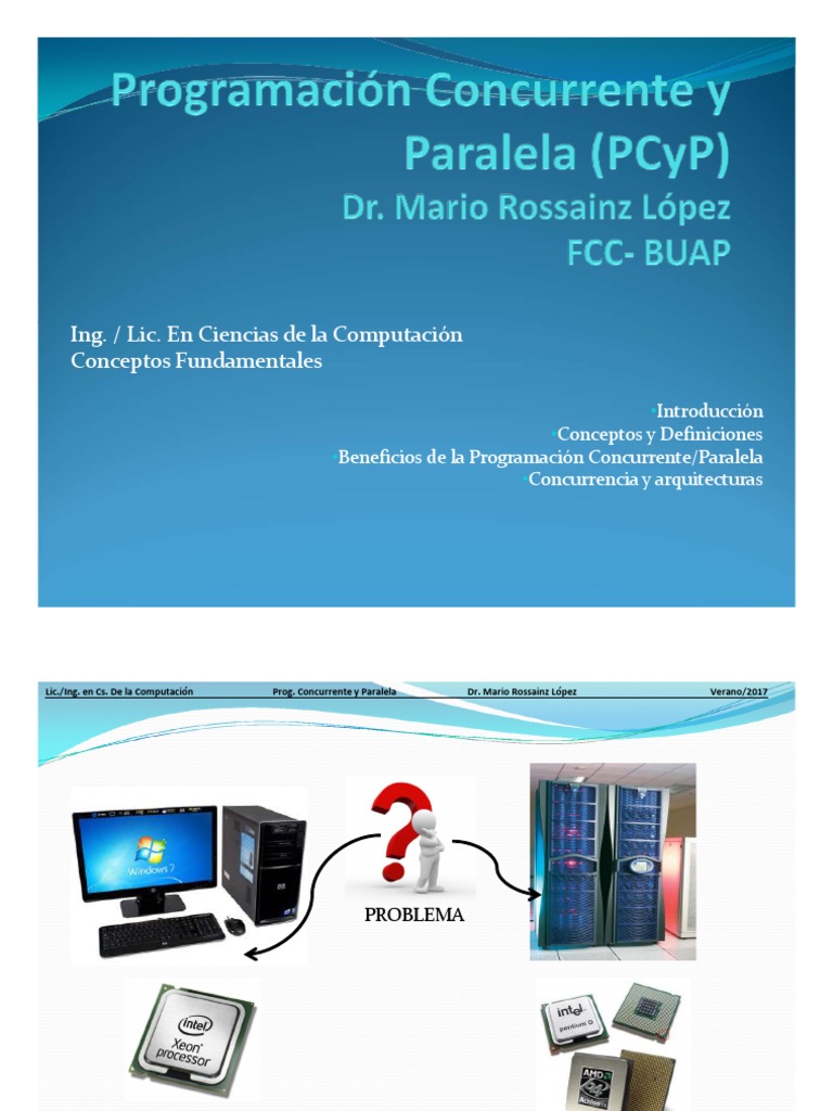 Introducción a la Programación Concurrente y Paralela | Hilo (Computación) | Proceso ...
