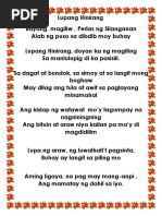 Isabela Hymn | PDF | National Anthems | Institutional Songs