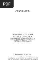 Caso Practico Niff 10 | PDF | normas internacionales de INFORMACION FINANCIERA | Valor neto