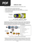 Subsea Umbilical Systems Overview | PDF | Bending | Mechanical Engineering