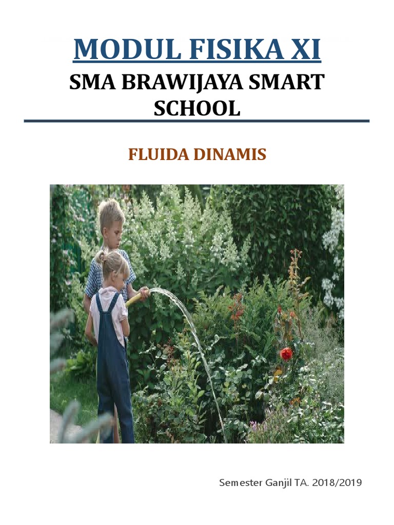 Modul Fluida Dinamis Untuk Siswa PDF | PDF